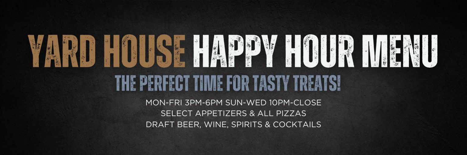 Yard House Happy Hour Menu Prices & Time Guide 2025 - The Twin Peaks Menu